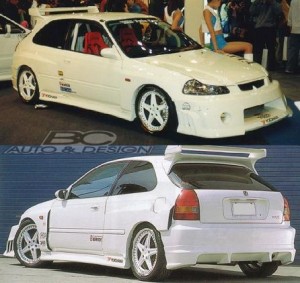 Civic EK Top Feel Style – Wide Body – BC Auto & Design